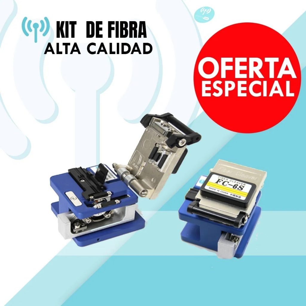 FTTH- Kit completo De Fibra Óptica (Herramientas) – HD URUGUAY